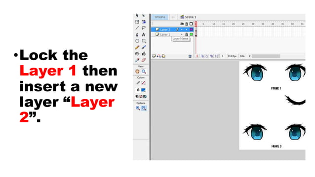 2D Animation: Eye Blinking Tutorial | PDF | Computer Animation ...