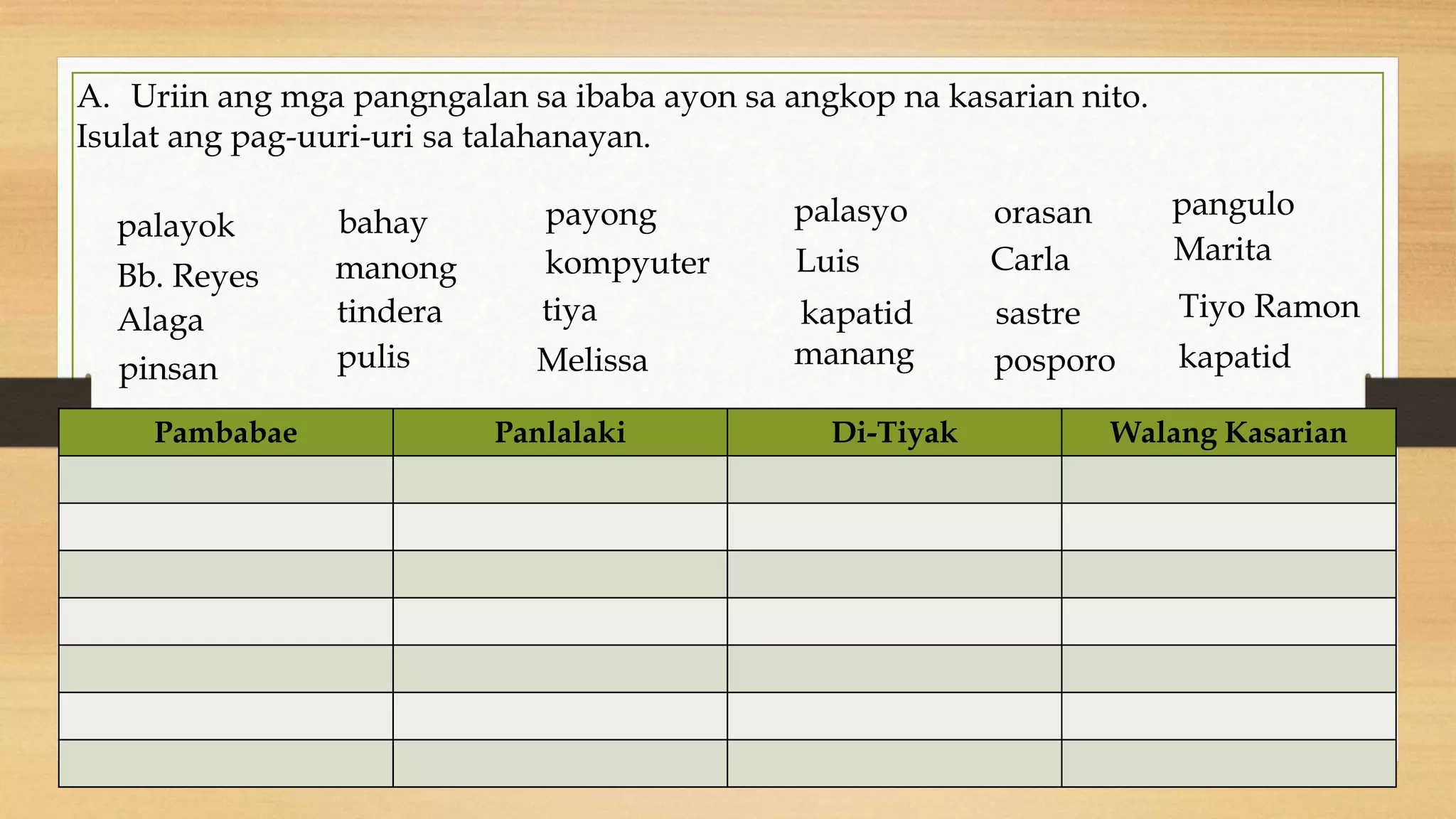 Lesson 2 - Filipino 4 - Q1W2_Pagmamalasakitan Natin ang mga Hayop .pptx