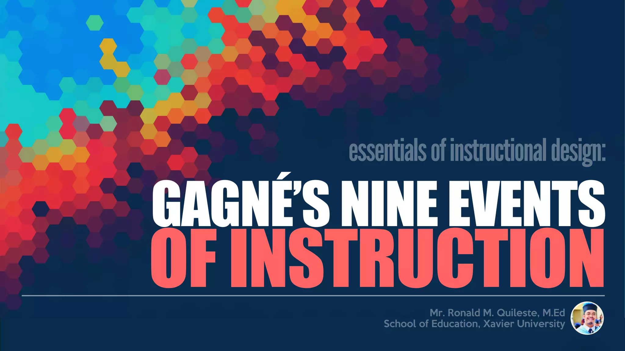 Gagne's Nine Events of Instruction | PDF