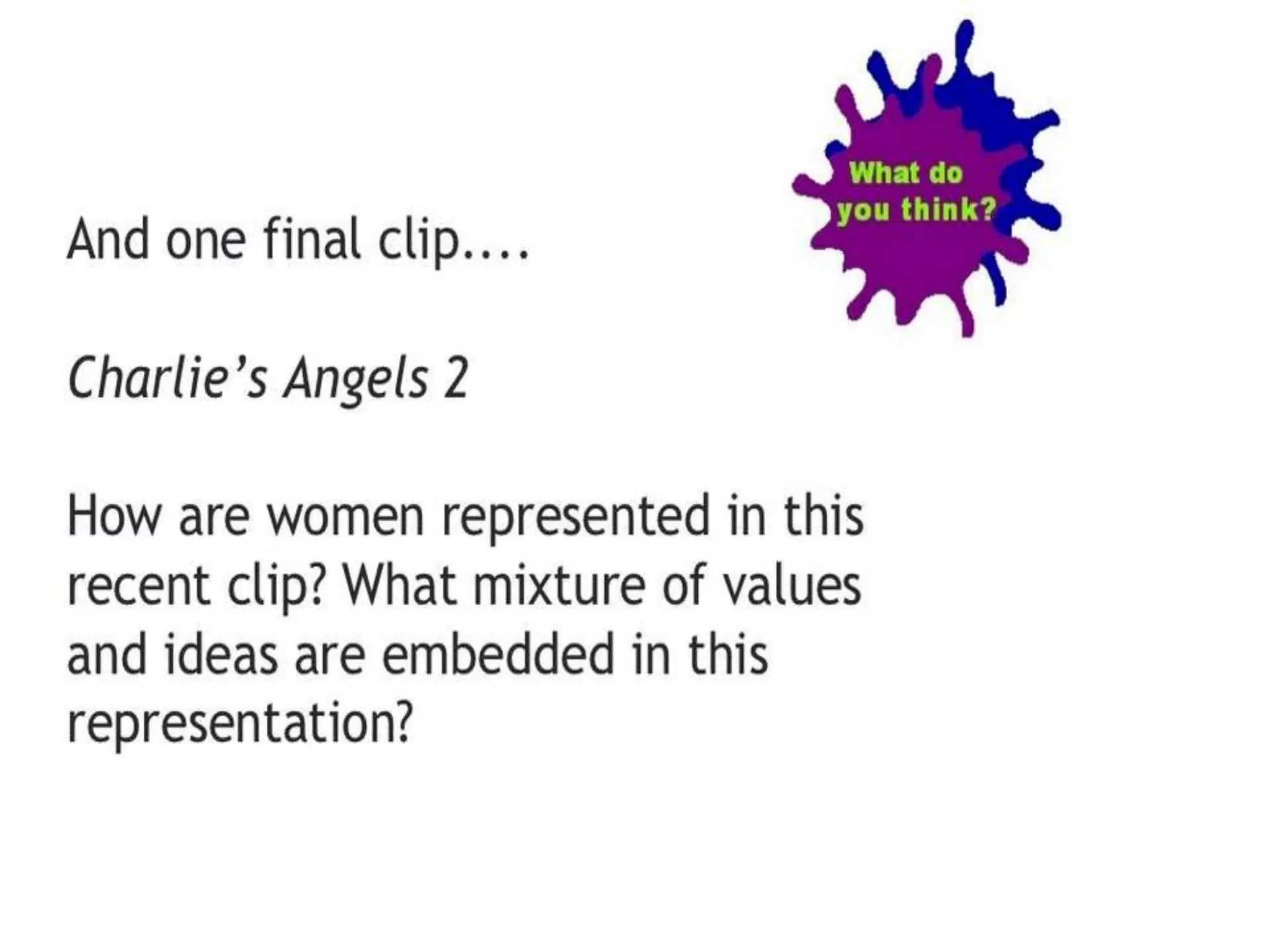 Lesson 2 - Representation - Gender and stereotypes | PPT | Free Download