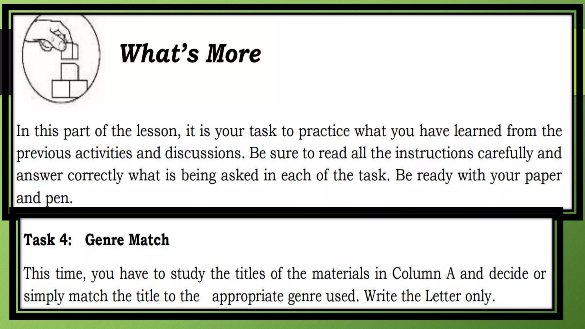 LESSON 2- GENRE OF VIEWING.pptx | Genres