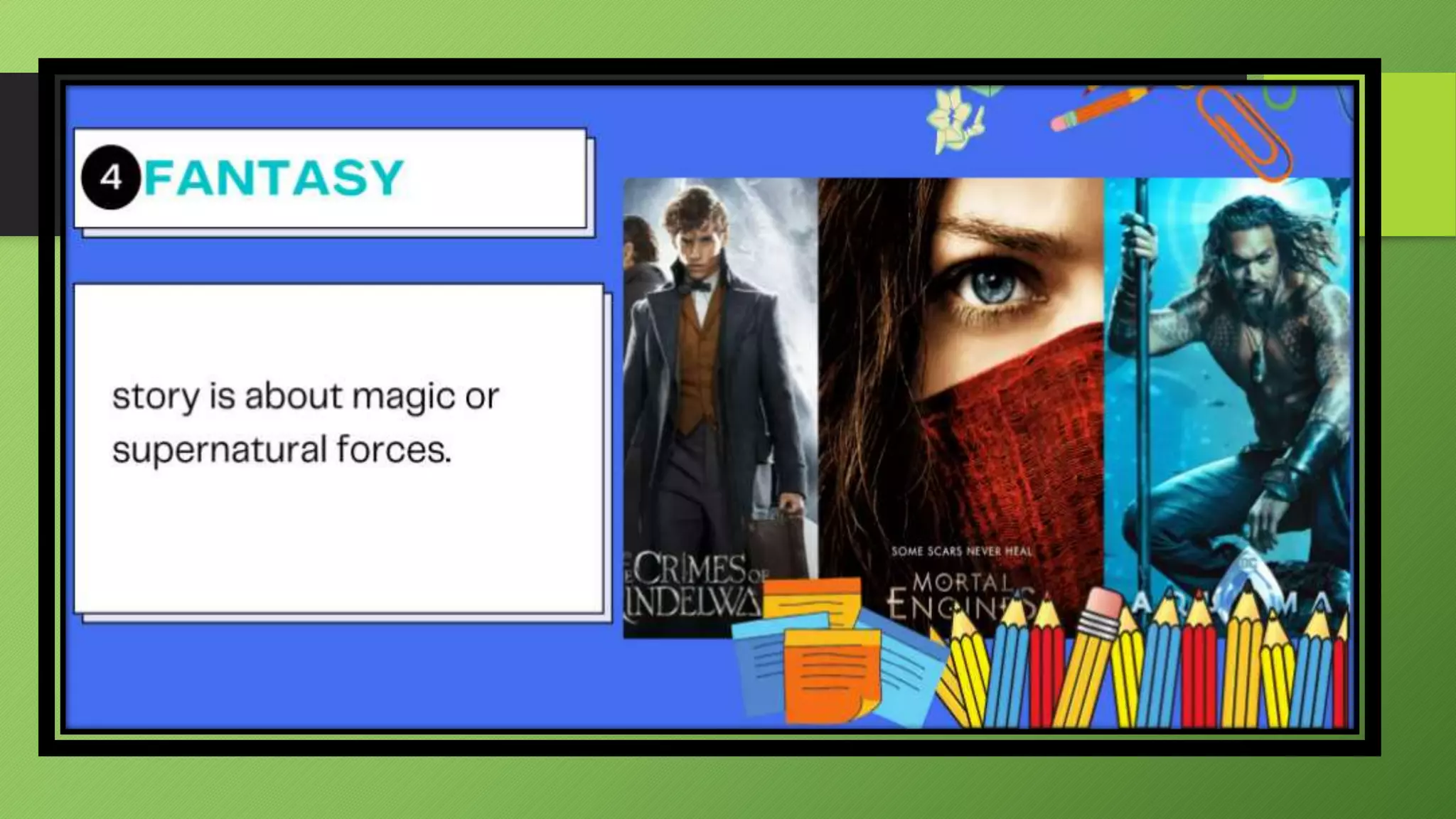 LESSON 2- GENRE OF VIEWING.pptx | Genres