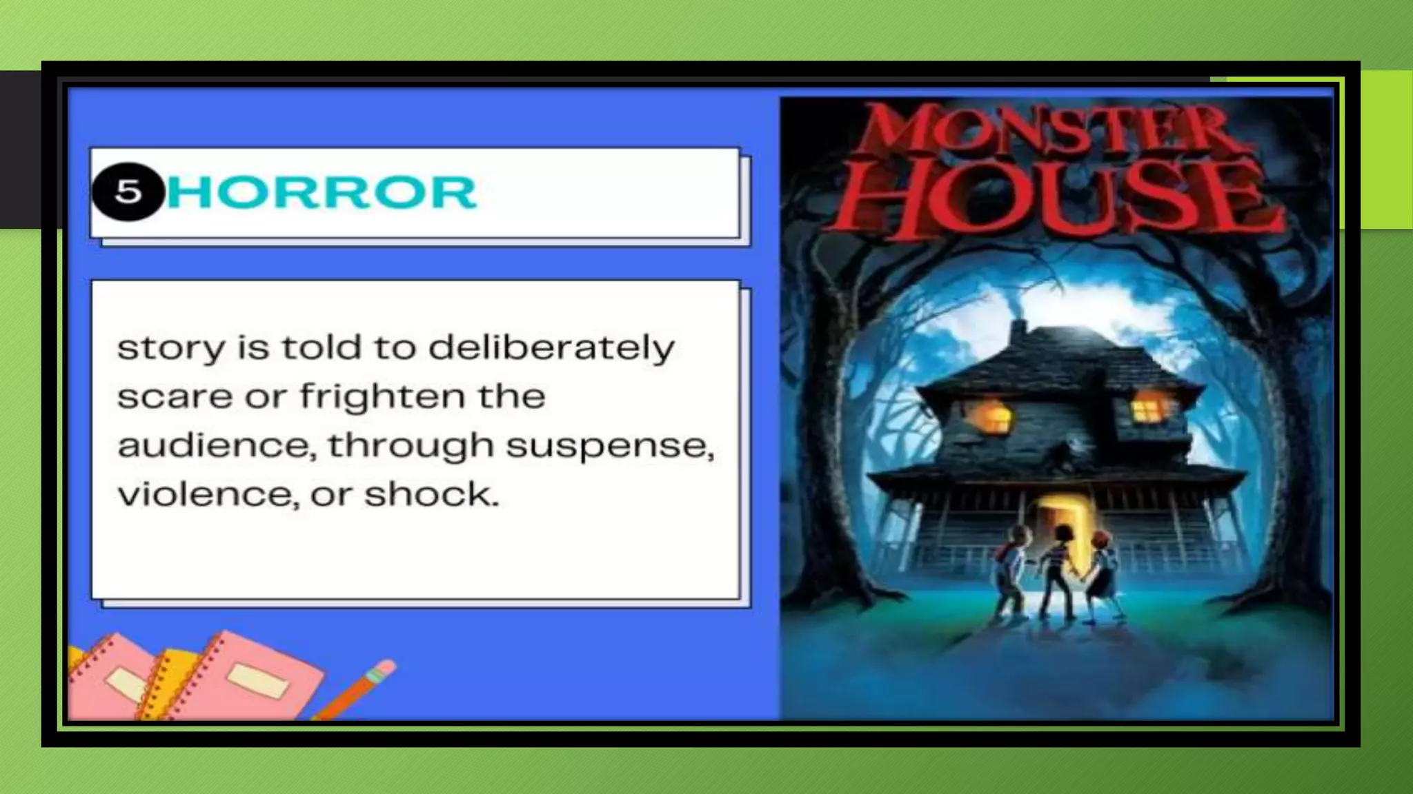 LESSON 2- GENRE OF VIEWING.pptx | Genres