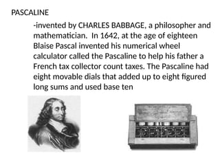 LESSON 2- History of Computers.pptxlkghjgfguf | PPT