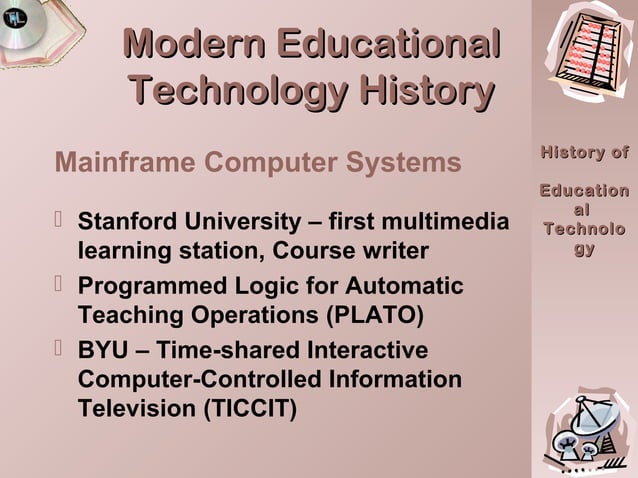 Lesson 2 history of ed tech | PPT