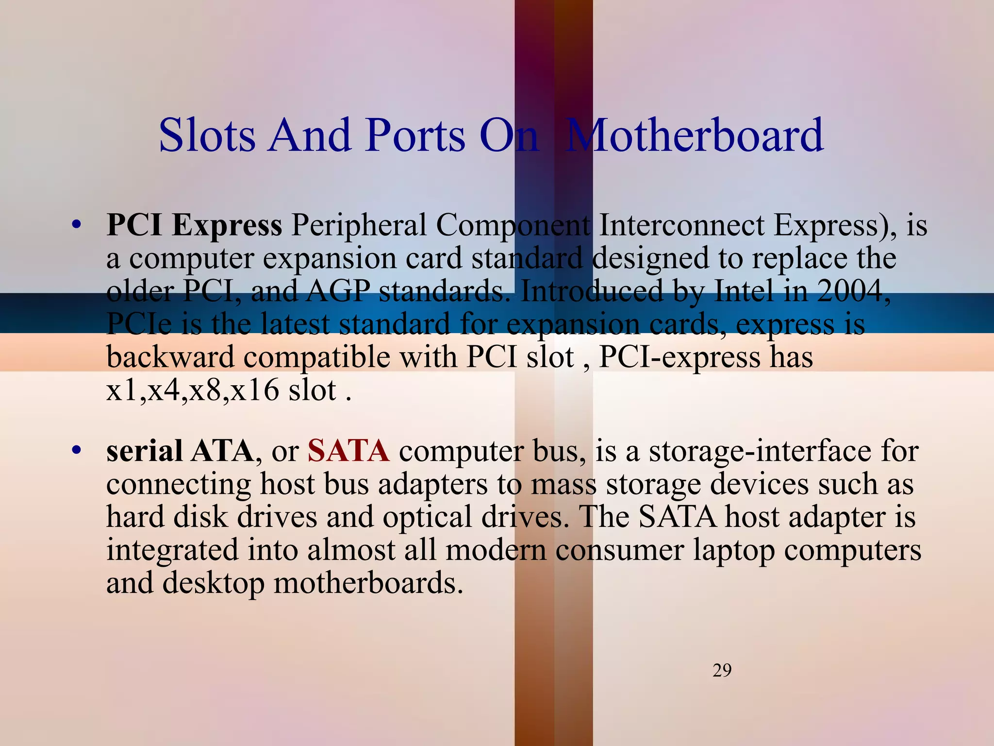 Lesson2 how motherboards work | PPT