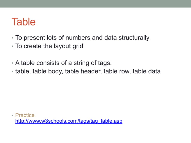 Lecture 2 - HTML Basics | PPT