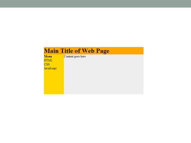 Lecture 2 - HTML Basics | PPTX | Web Design and HTML | Internet