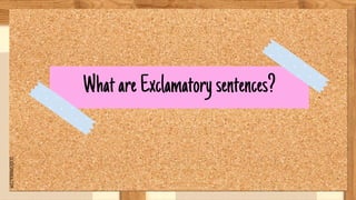 Lesson 2 imperative and exclamatory sentences | PPTX