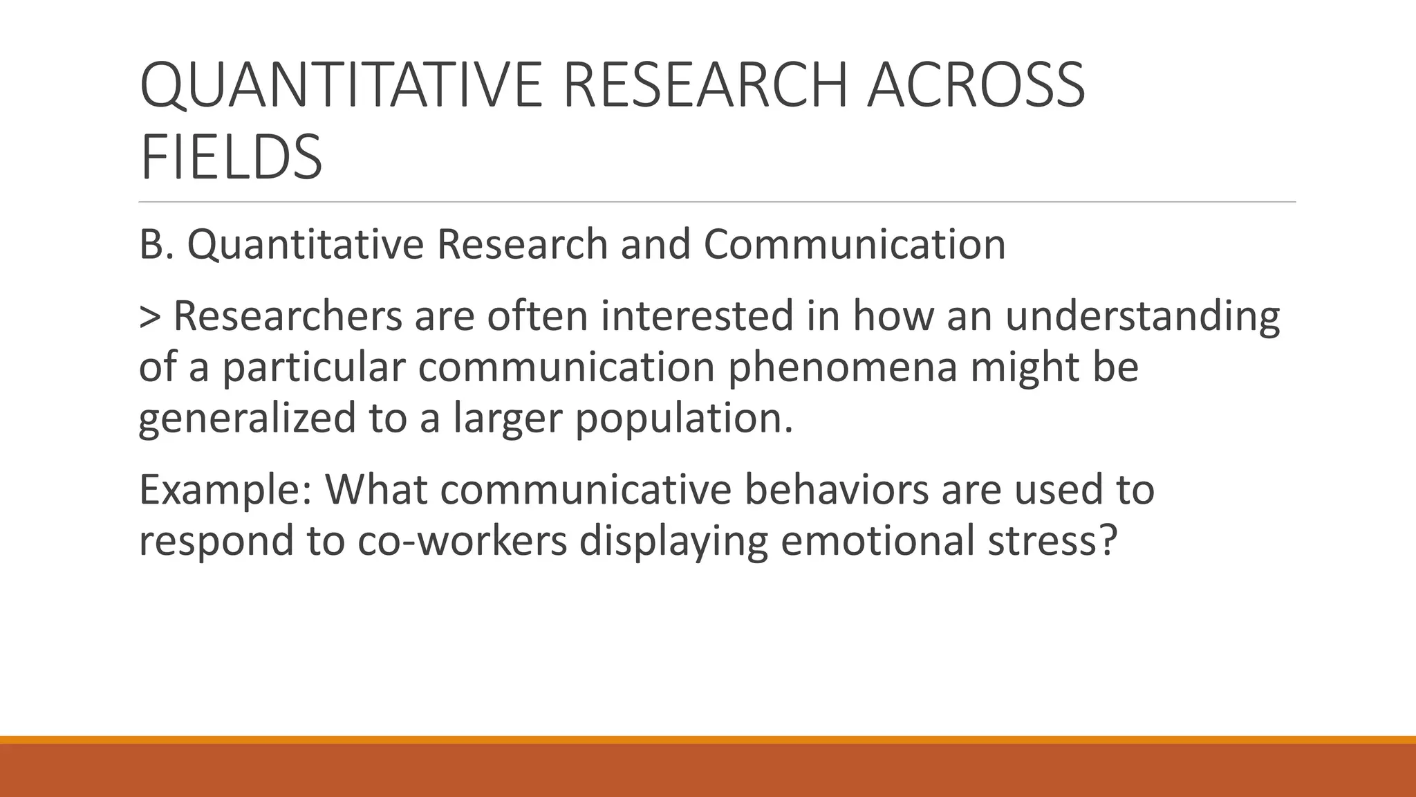 Lesson 2 importance of quant r | PPTX