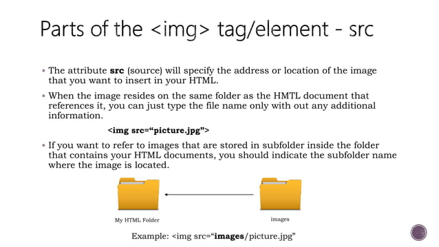 HTML5 - Insert images and Apply page backgrounds | PPT