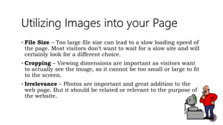 HTML5 - Insert images and Apply page backgrounds | PPT