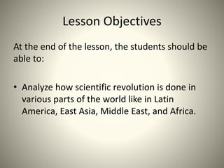 Lesson 2 intellectual revolutions that defined society | PPTX