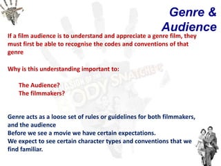 Lesson 2 - Intro to Genre | PPTX