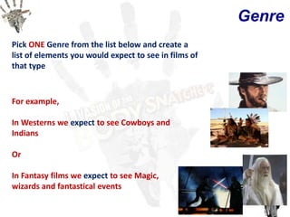Lesson 2 - Intro to Genre | PPTX