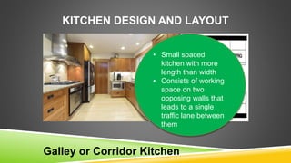 Lesson 2 Kitchen and Kitchen Layout | PPTX
