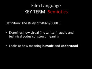 Lesson 2 & 3 Visual codes | PPTX