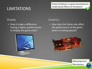 Unit 316 - Lesson 2 - Limitations | PPTX