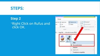 LESSON 2 - Making USB Bootable (using Rufus).pptx