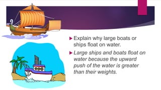 Lesson 2 materials that float or sink | PPTX