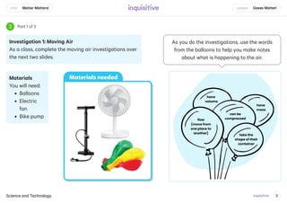 material world science lesson for year five | PDF