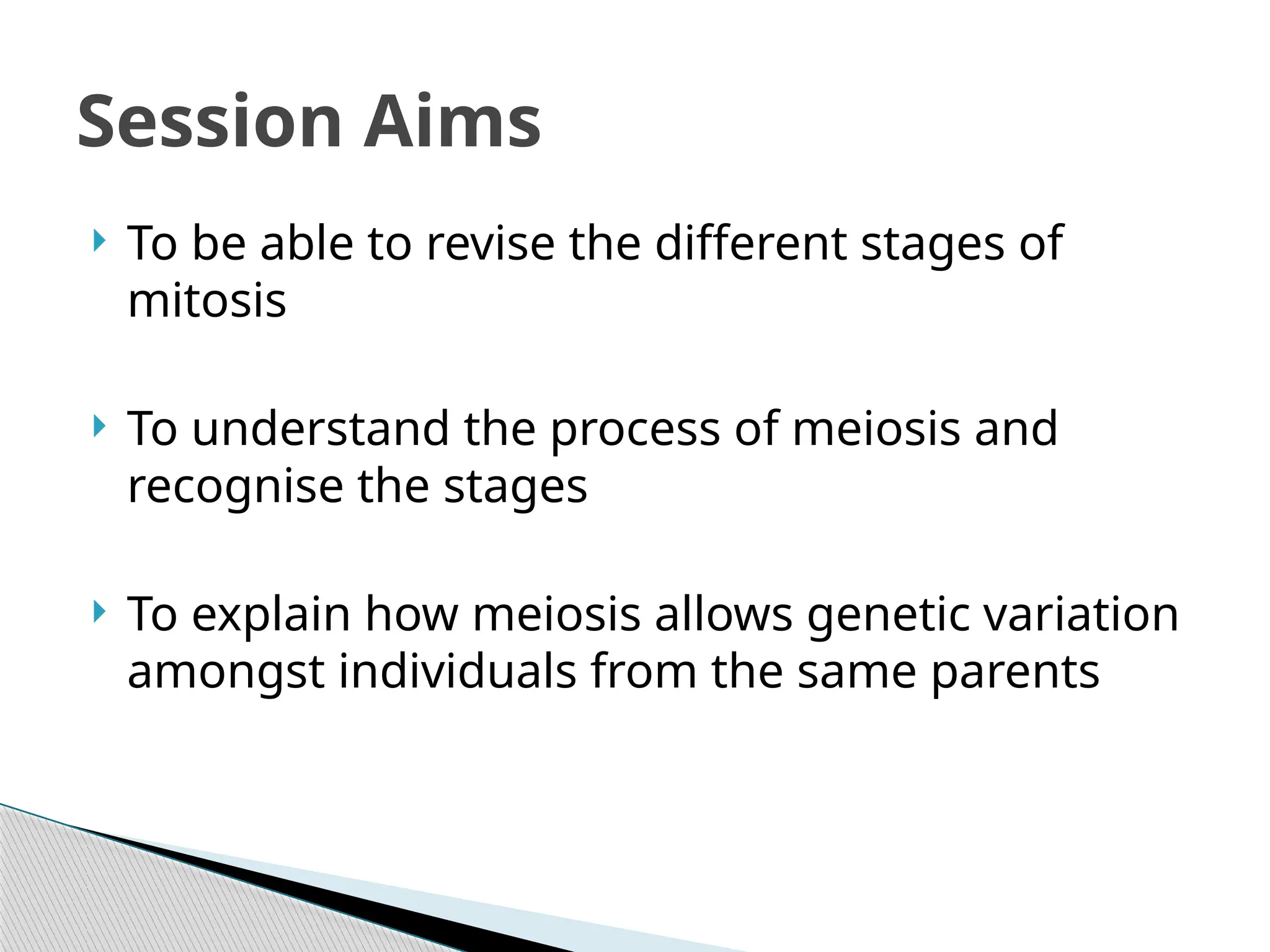 Mitosis and meiosis revision and recap session | PPT