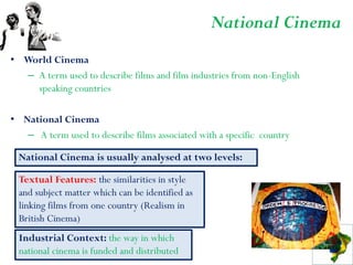 Lesson 2 - National Cinema | PDF