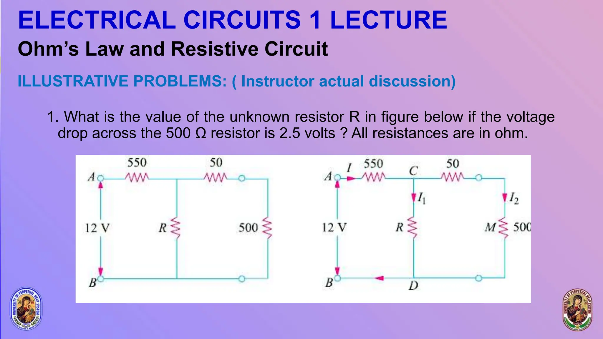 Lesson 2 - Ohm's Law and Resisitive Circuits 2.pptx