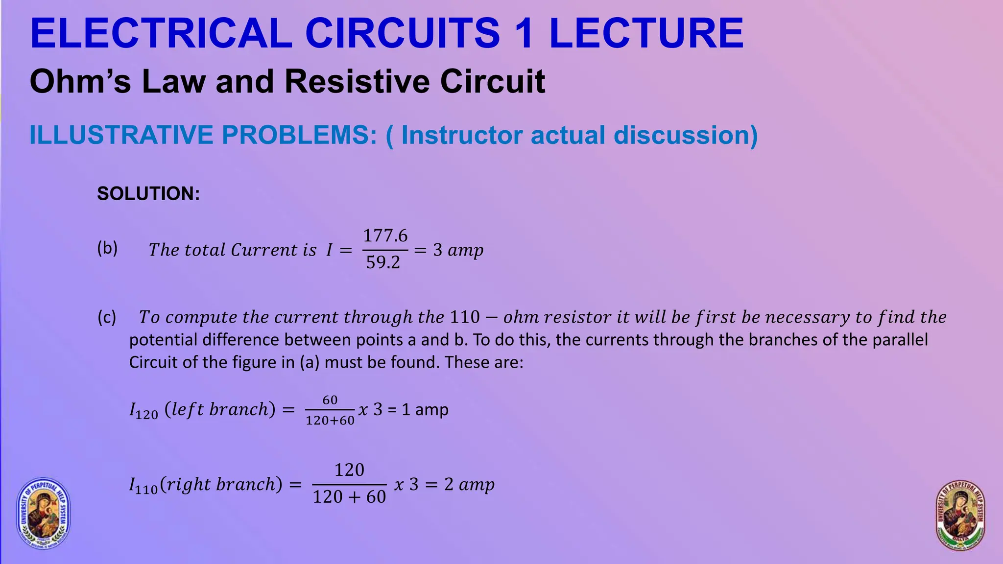Lesson 2 - Ohm's Law and Resisitive Circuits 2.pptx