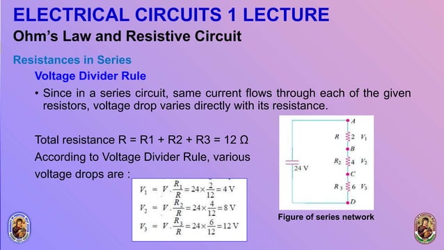 Lesson 2 - Ohm's Law and Resisitive Circuits 2.pptx