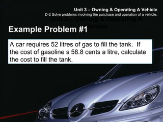 Operating a Vehicle | PPT