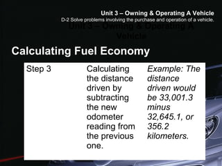 Operating a Vehicle | PPT
