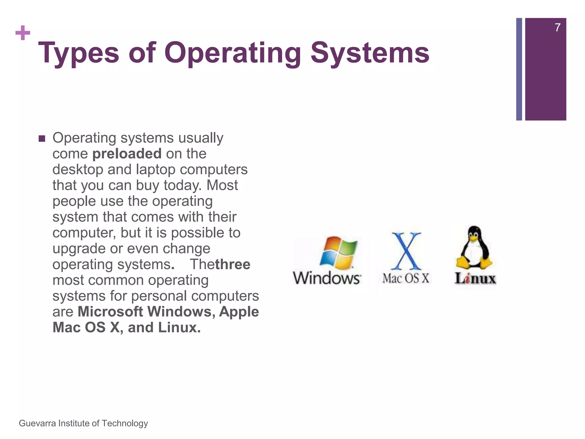 Lesson2 Operating System | PPTX