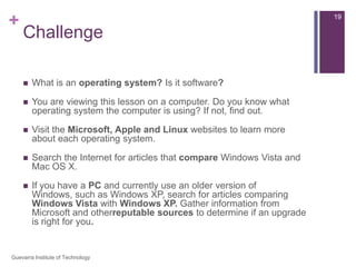 Lesson2 Operating System | PPTX