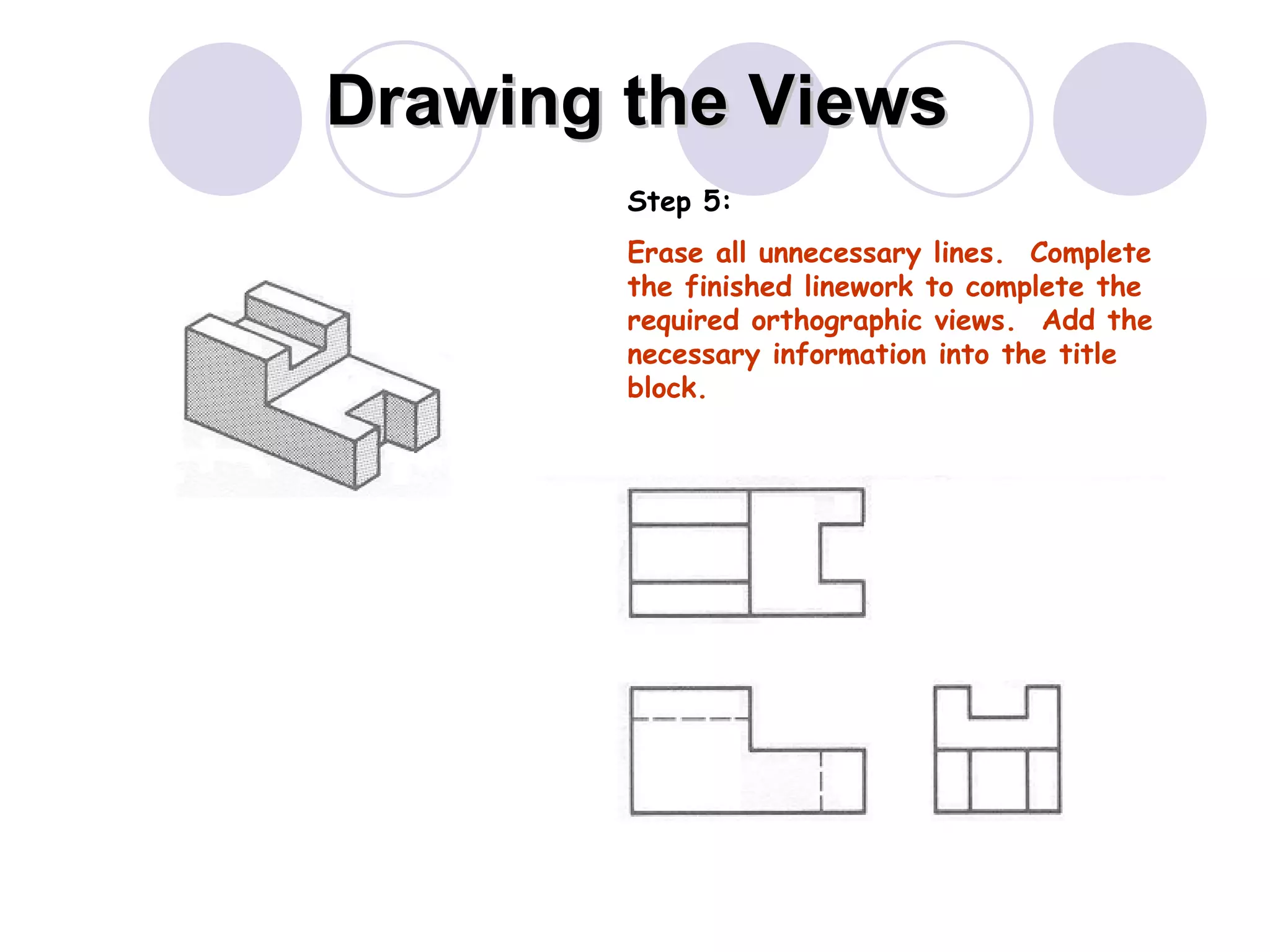 Lesson 2 orthographic drawing - tdj3 m0 | PPT