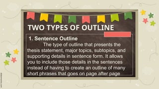 Lesson 2- Outline- primary and secondary | PPTX