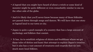 OVERVIEW - Mythology and Folklore - LESSON 2 | PPTX