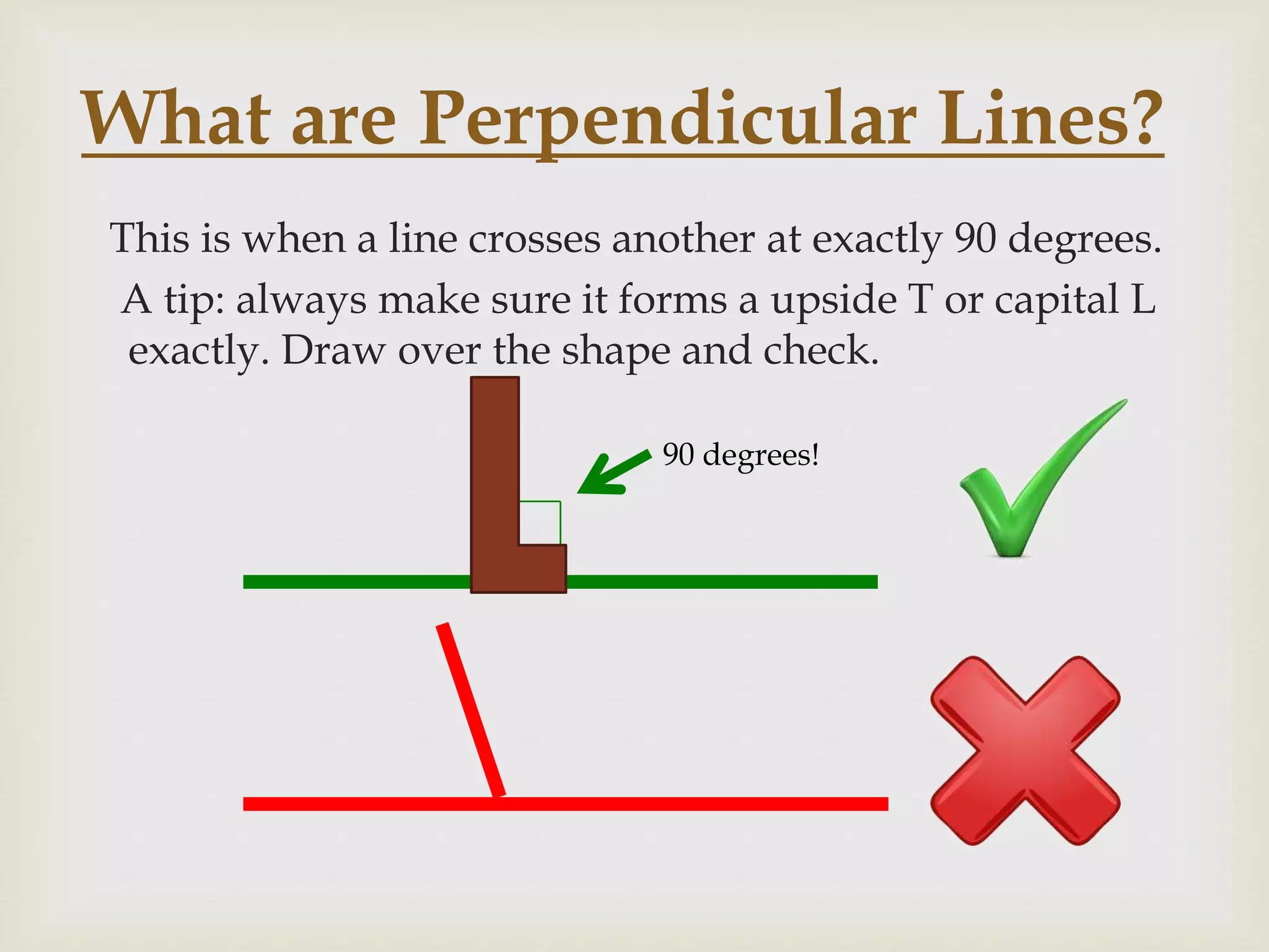 lesson2-parallel and perpendicular lines g7.pptx | Physics | Science