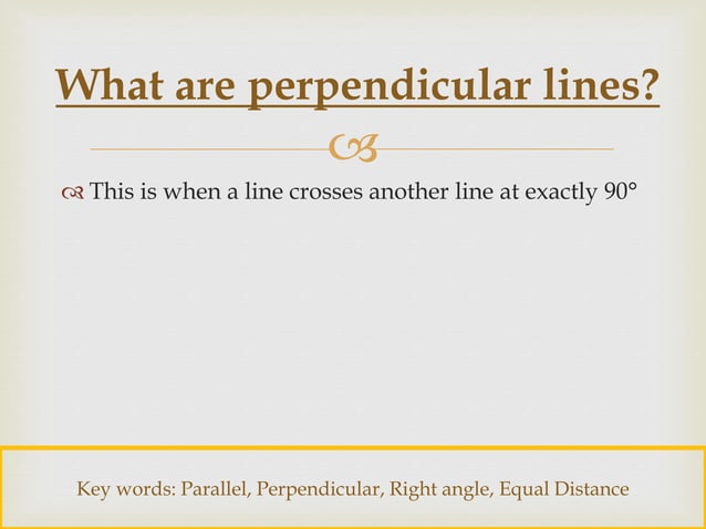 lesson2-parallel and perpendicular lines g7.pptx | Physics | Science