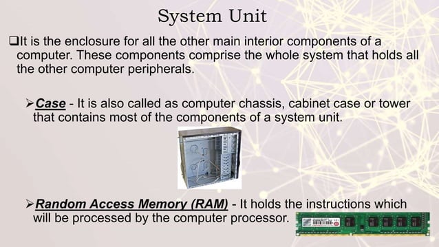 Parts of Computer.pptx | Computer Peripherals | Computing