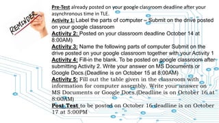Parts of Computer.pptx | Computer Peripherals | Computing