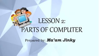 Parts of Computer.pptx | Computer Peripherals | Computing