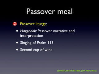 Lesson 2 passover | PDF