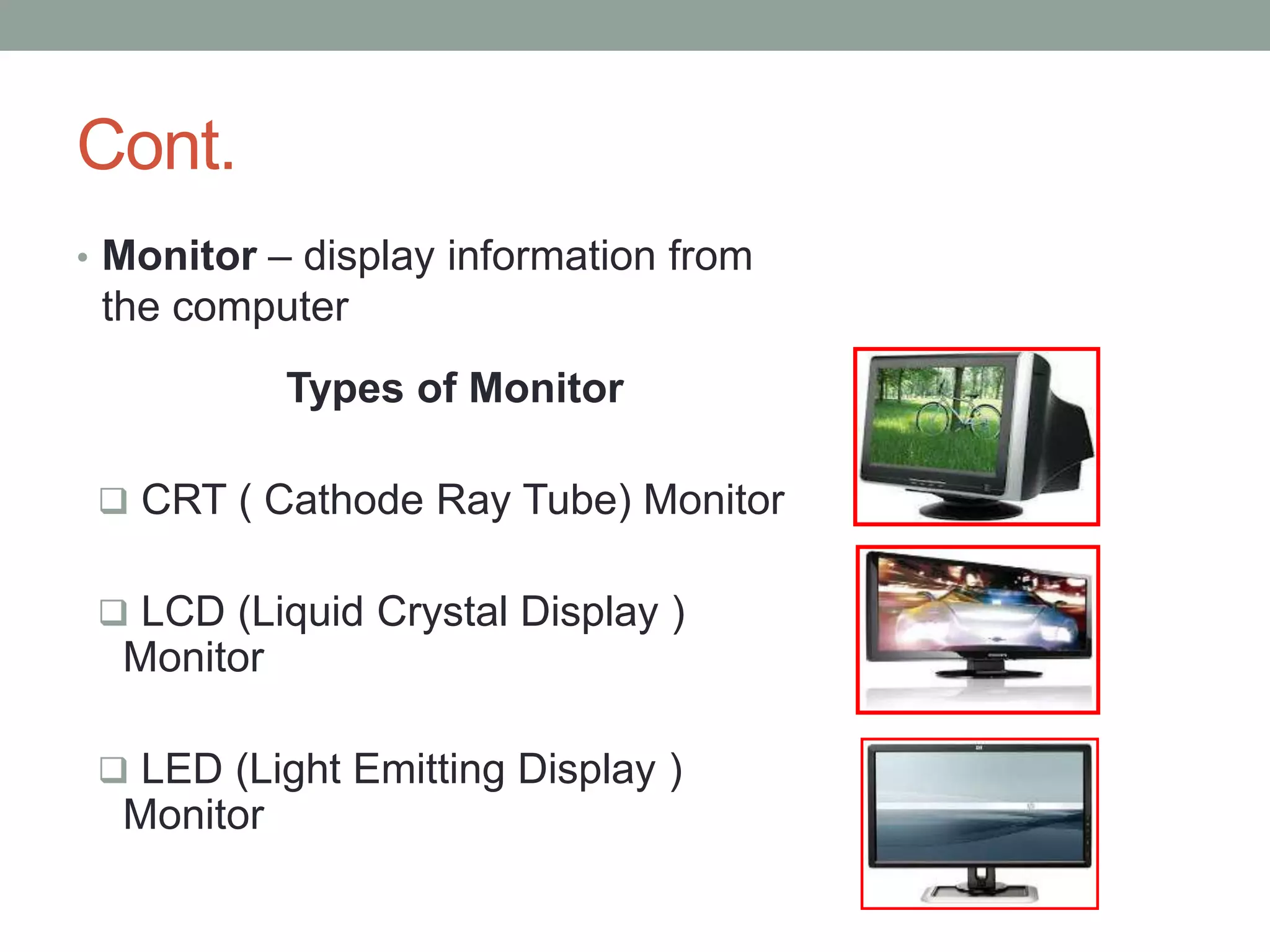Lesson 2 pc components | PPTX | Computer Peripherals | Computing