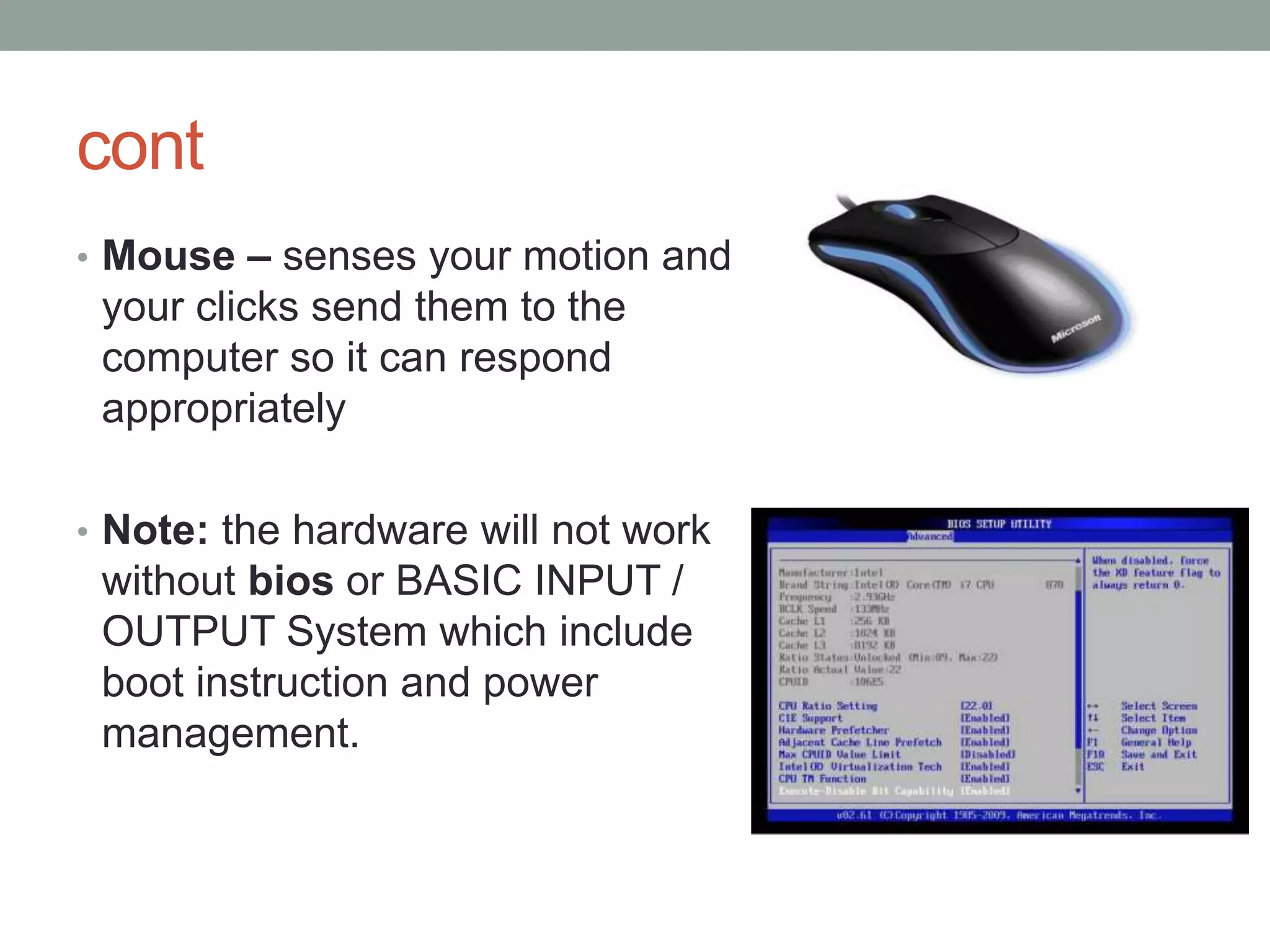 Lesson 2 pc components | PPTX | Computer Peripherals | Computing