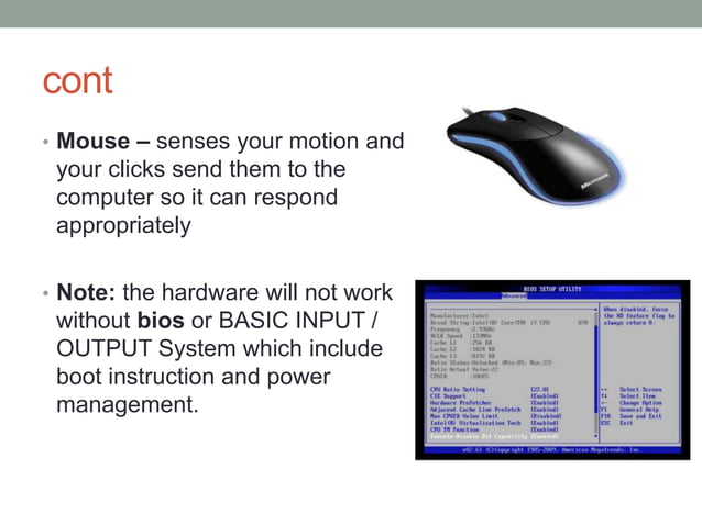 Lesson 2 pc components | PPTX | Computer Peripherals | Computing
