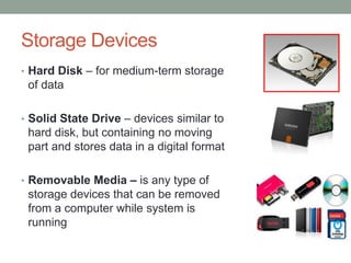 Lesson 2 pc components | PPTX | Computer Peripherals | Computing