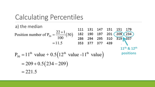 Lesson 2 percentiles | PPTX