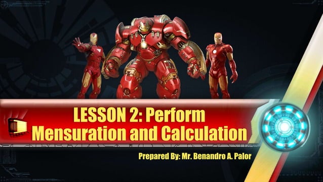 EIM 7/8 Lesson 2: Perform Mensuration and Calculation | PPTX | Physics ...