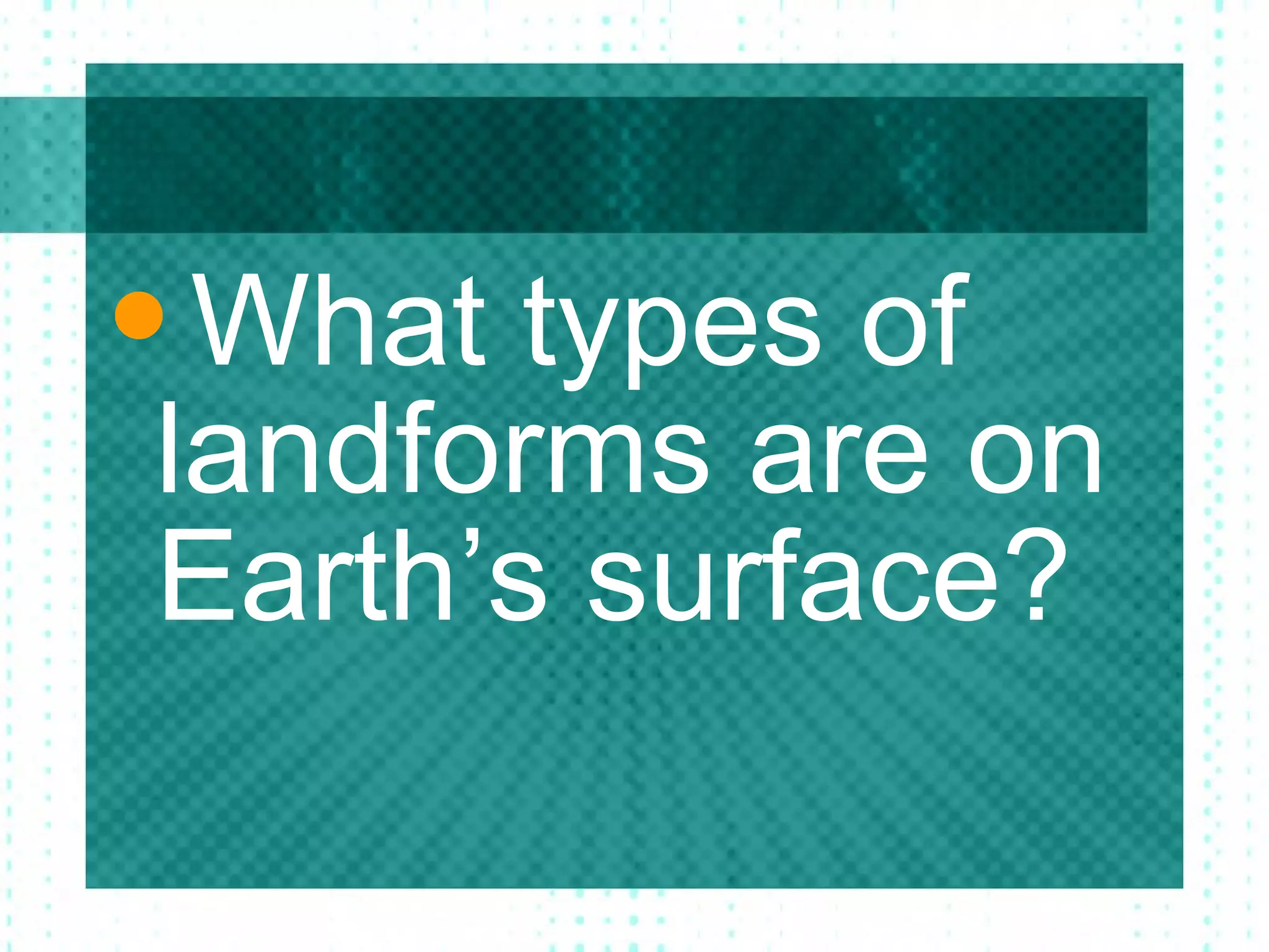 Physical & Human Characteristics | PPT